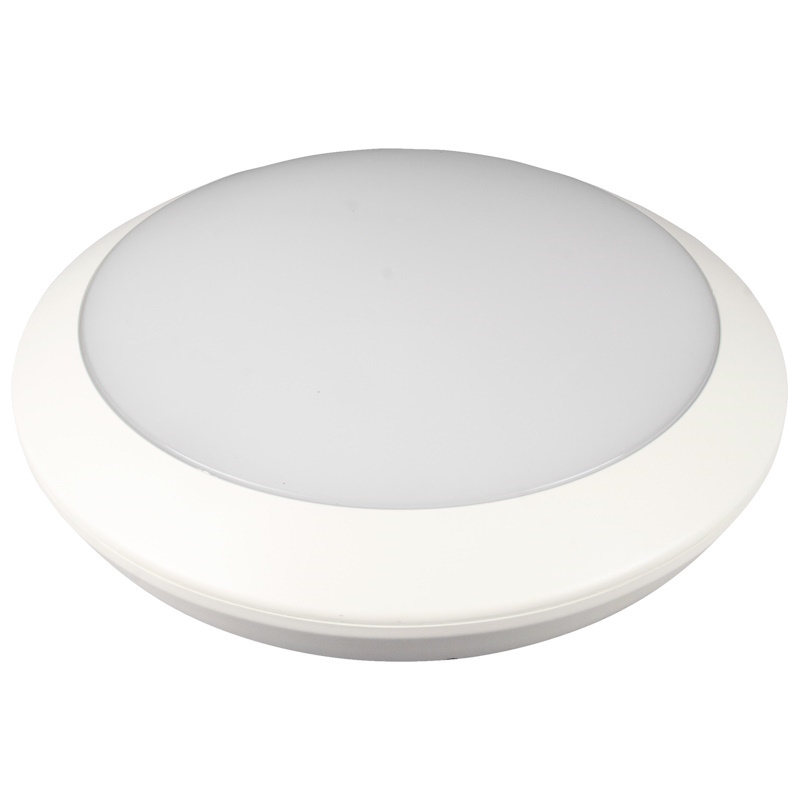Emco 15W IP65 Round Surface Mounted LED Bulkhead Light With Microwave ...